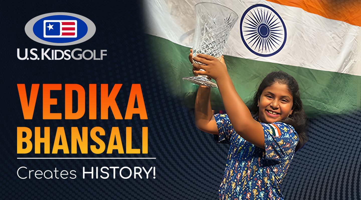 Vedika Bhansali Wins US Kids Golf Title - 4moles.com